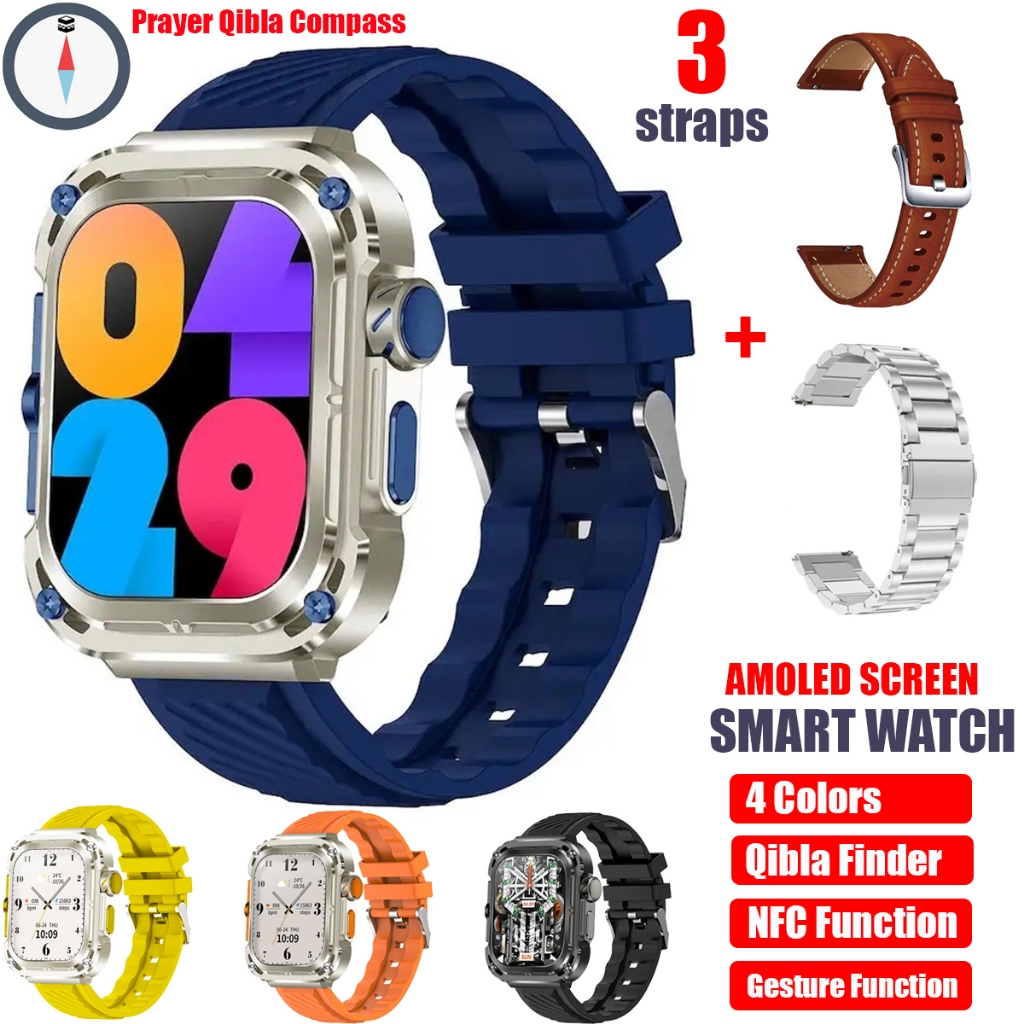 Smart Watch Bluetooth Call Ultra Long Standby True Rate NFC Life ...
