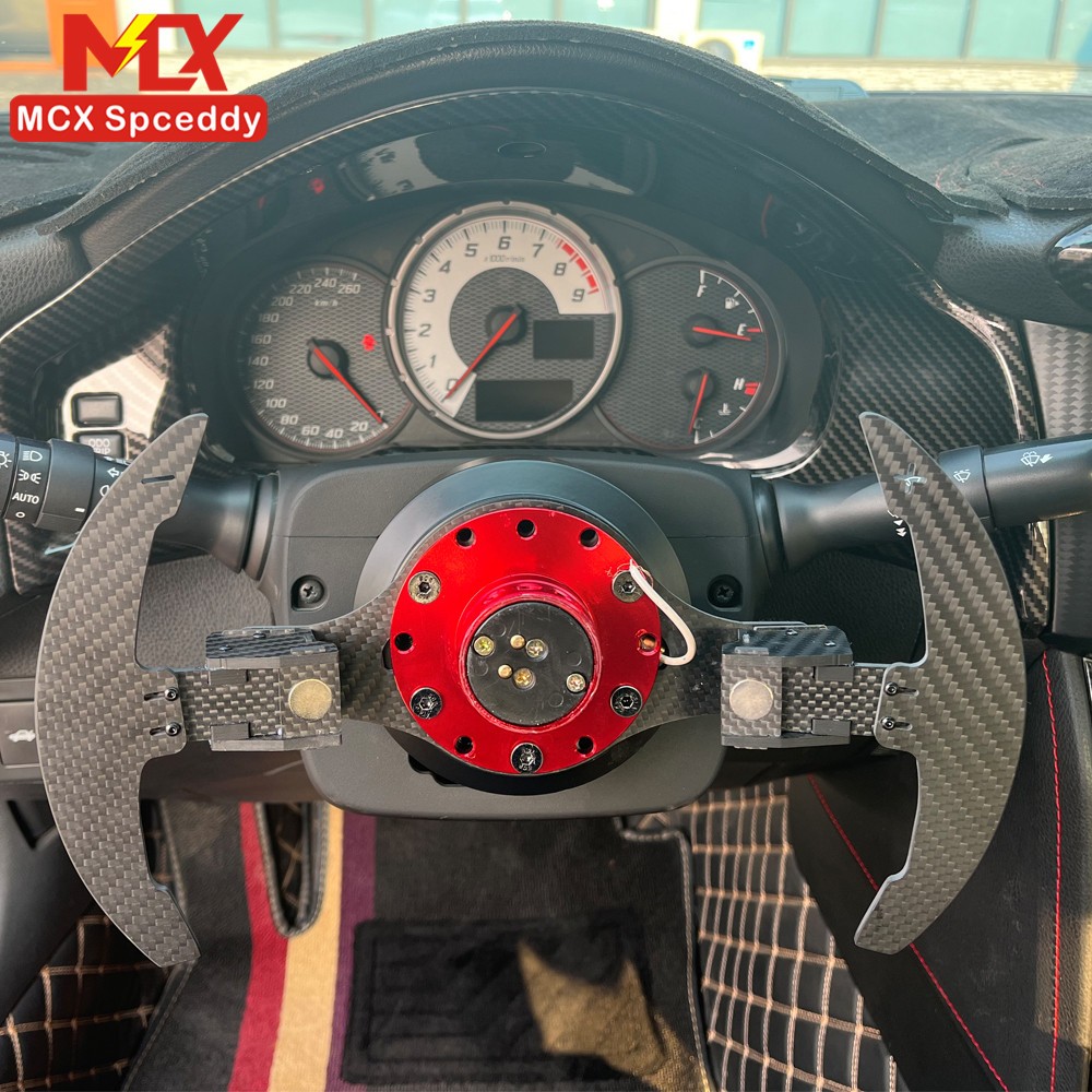 Racing Sports Steering Wheel Magnetic Shift Paddles Automotive ...