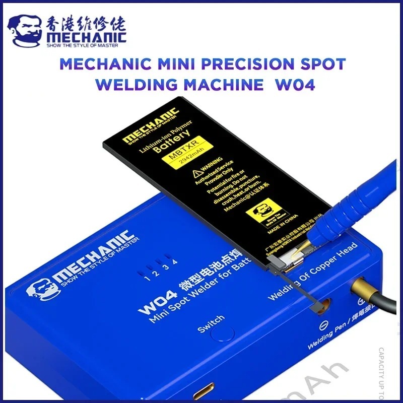 MECHANIC W04 MINI Spot Welder 4-Speed Adjustment Spot Welding Machine 0 ...