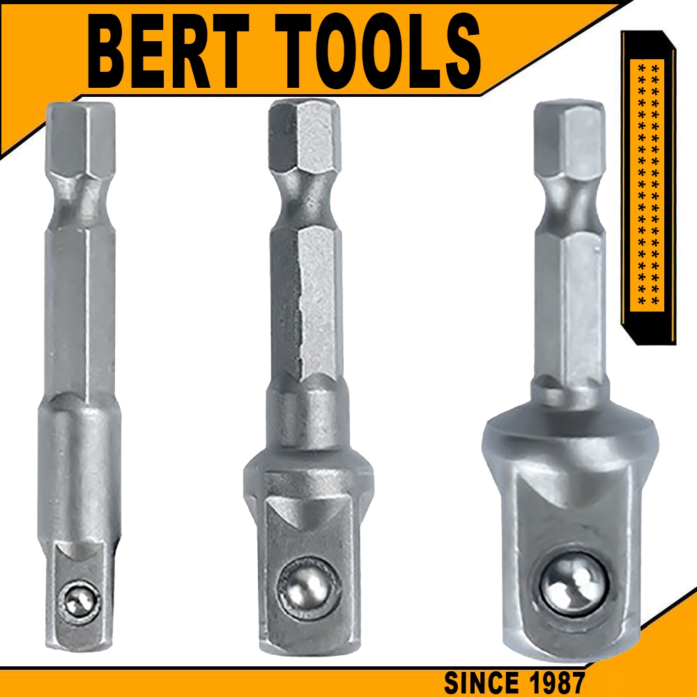 BERT🇲🇾｜Drill Socket Extension Adapter Connecting Rod of Hex Shank ...