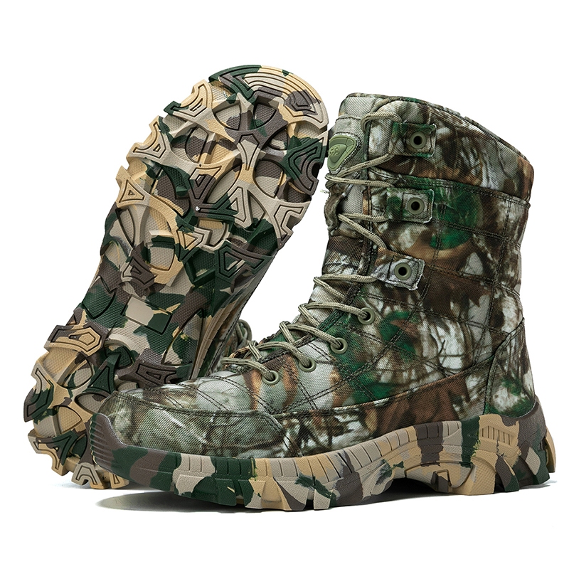 COD NEW Camo Tactical Boots Men Waterproof Military Tactical Boots ...