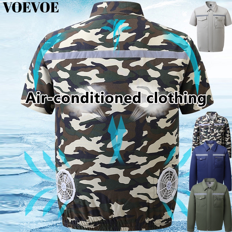 Air Conditioned Jacket With Fans - Cooling Jacket For Men Women With 3 ...