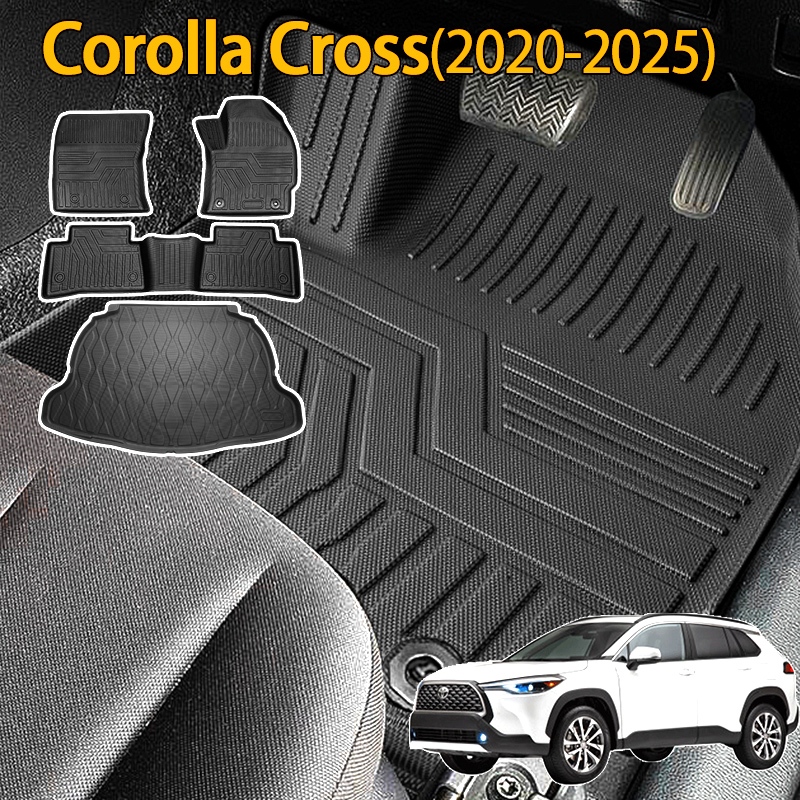 3D Car mat Corolla Cross(2020-2025)Car Mat car floor mat 3D foot mat ...
