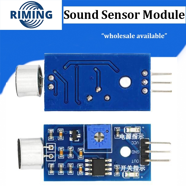 Sound Sensor Module/Sound Detection Module Whistle Module Voice Control Switch Output High Low ...