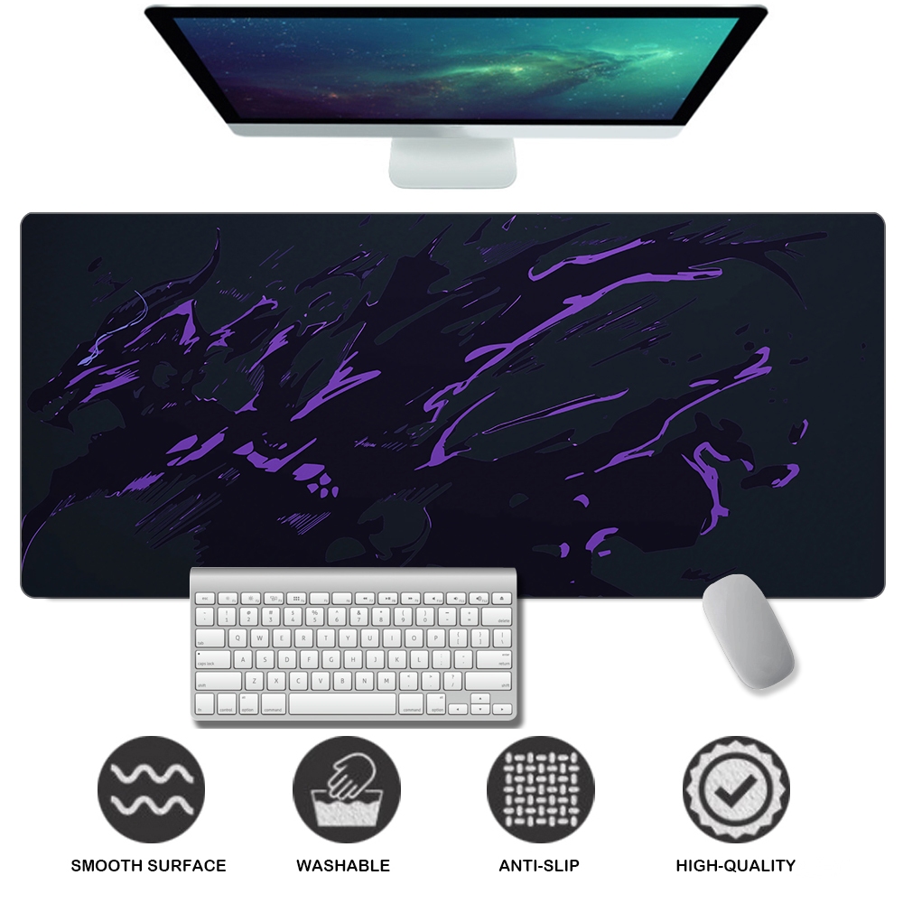 Spilled Dragon Mouse Pad Plus Size paws Mouse Pad Wave Gaming Mouse Pad ...