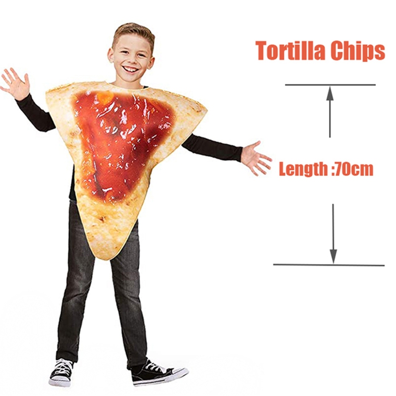 Ready Stock Kids Food Mascot Halloween Costume Girls Funny Seafood ...