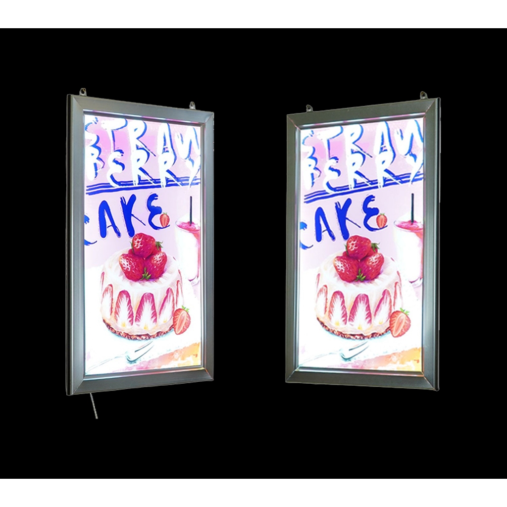 Restaurant Menu Light Box Display Frame With Led Light Restaurant Menu ...
