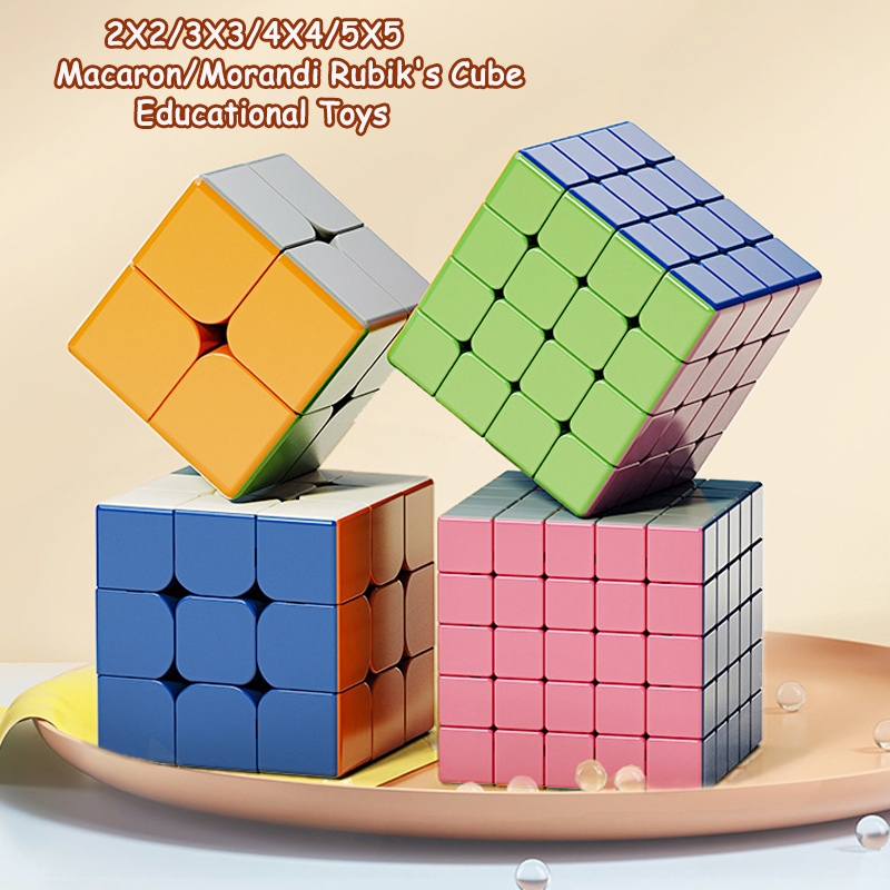 New Magic Cube 3x3 4x4 5x5 Rubik's Cube Education Toys Stress Release Toy Hobby For Adult Teen ...
