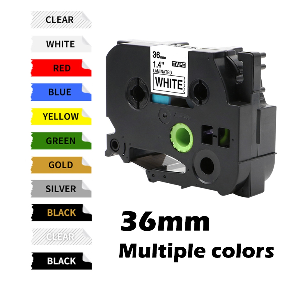 Compatible Brother P-touch Label Tape 36mm TZe 261 161 661 TZ-261 ...