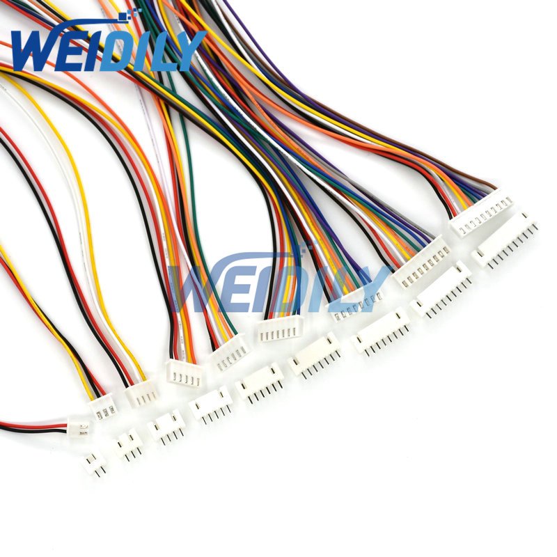 5Sets XH2.54 XH 2.54mm Wire Cable Connector 2/3/4/5/6/7/8/9/10 Pin Pitch Male Female Plug Socket ...