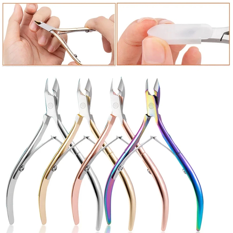 Lusluking Ingrown Nail Cuticle Cutter Trimmer - Cuticle Clipper Nipper ...