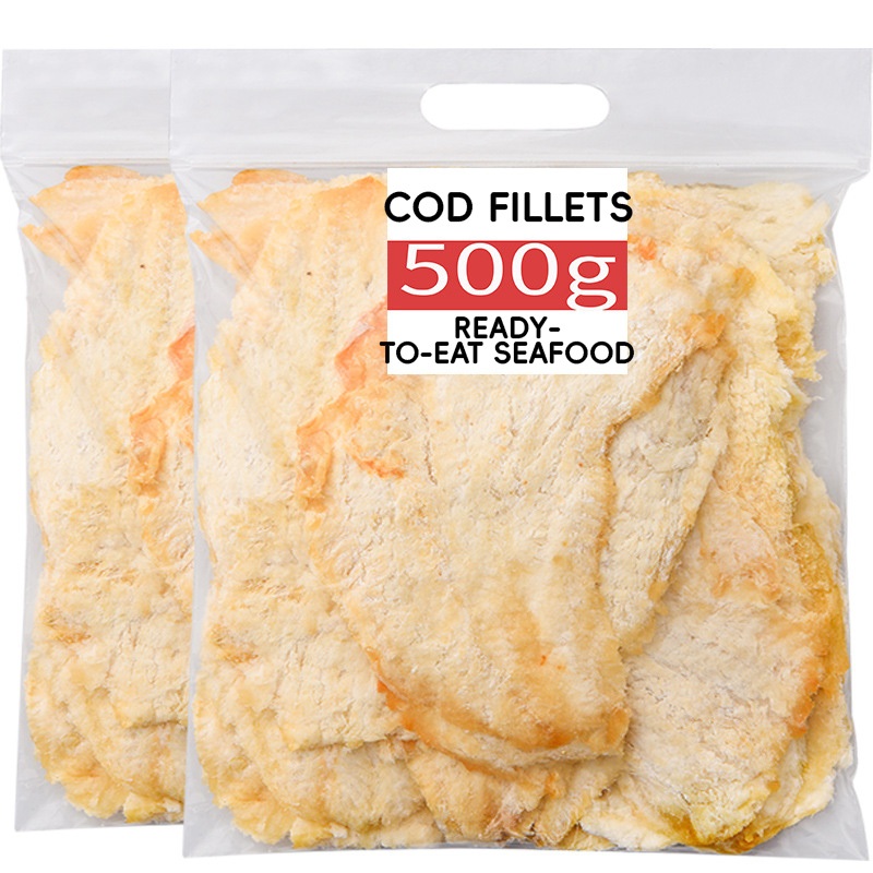 KAZIK cod fillet 500g/fish fillet/dry-baked fish fillet/ready-to-eat ...