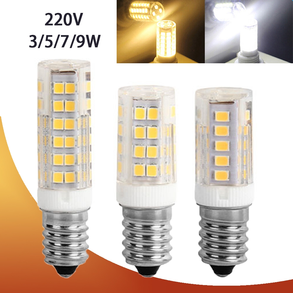 E12 E14 Corn Light LED Bulb 220V Highlight Led Light Bedroom Living Room Decorative Lighting ...