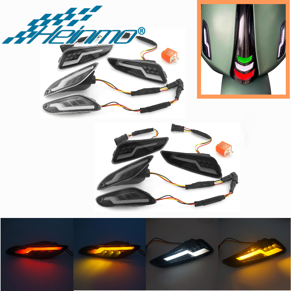 For VESPA Sprint Primavera LED Daytime Lamp Turn Signal Light NEW VESPA ...