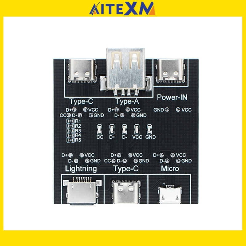 USB Data Cable On-Off Detection Board for Micro Type-C Port DT3 USB ...