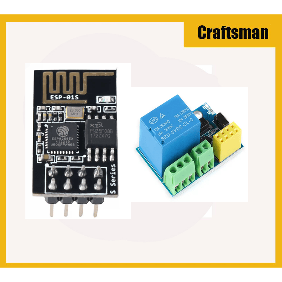 ESP-01 ESP8266 ESP-01S 5V WiFi relay module | Shopee Malaysia