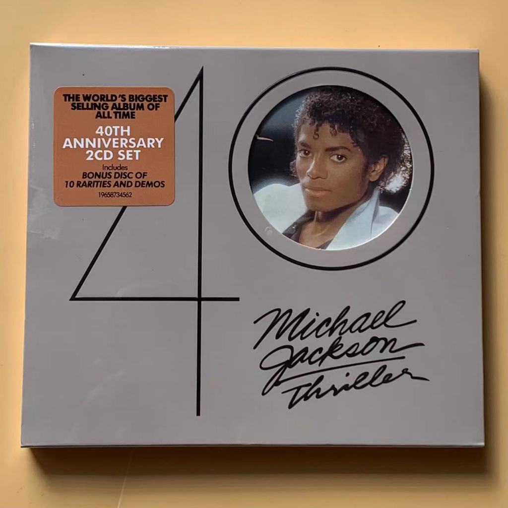Michael Jackson Thriller 40th Anniversary Original 2CD Album Sealed ...