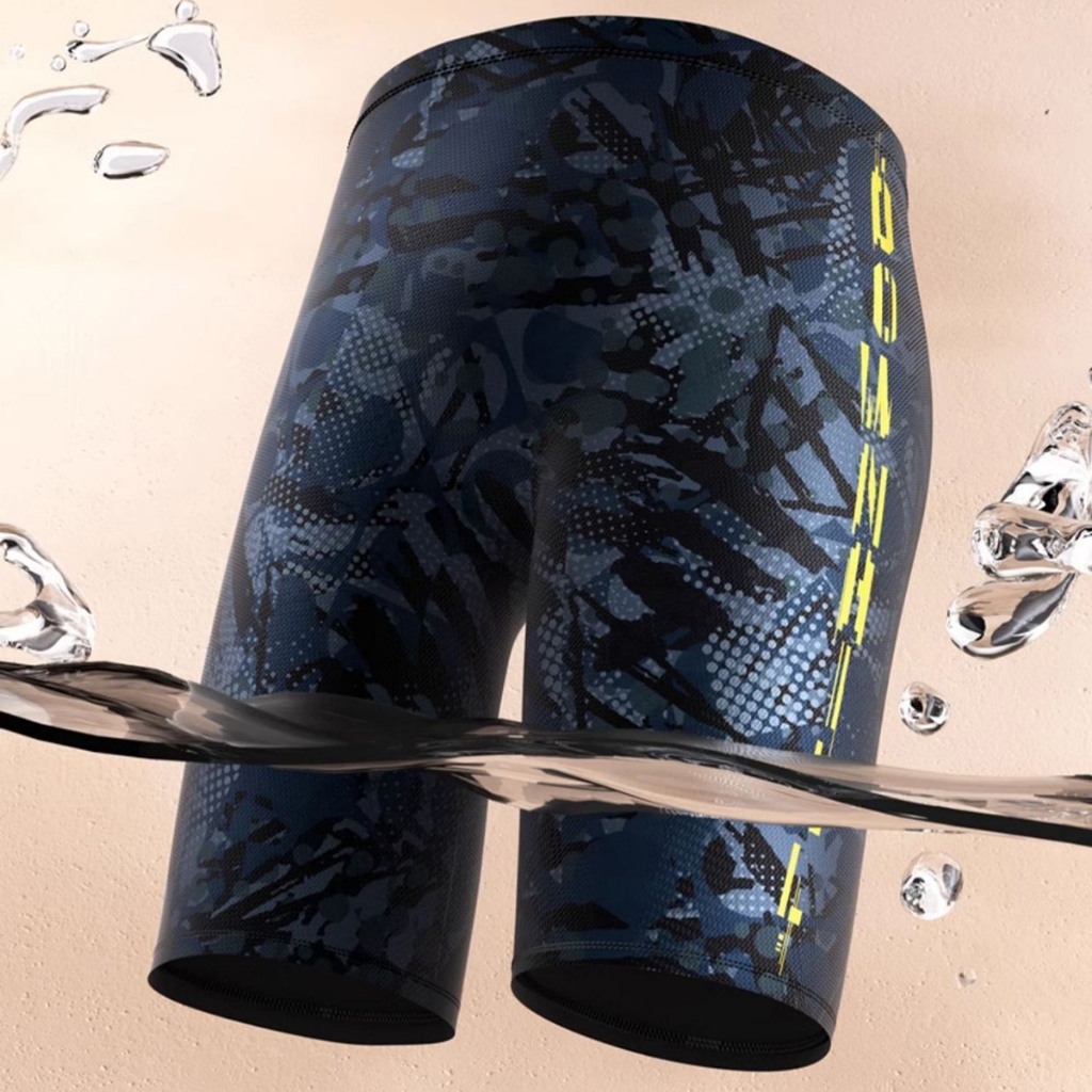 YUKE Professional Men's Swimming Trunks Competitive Swim Swimsuit Men ...