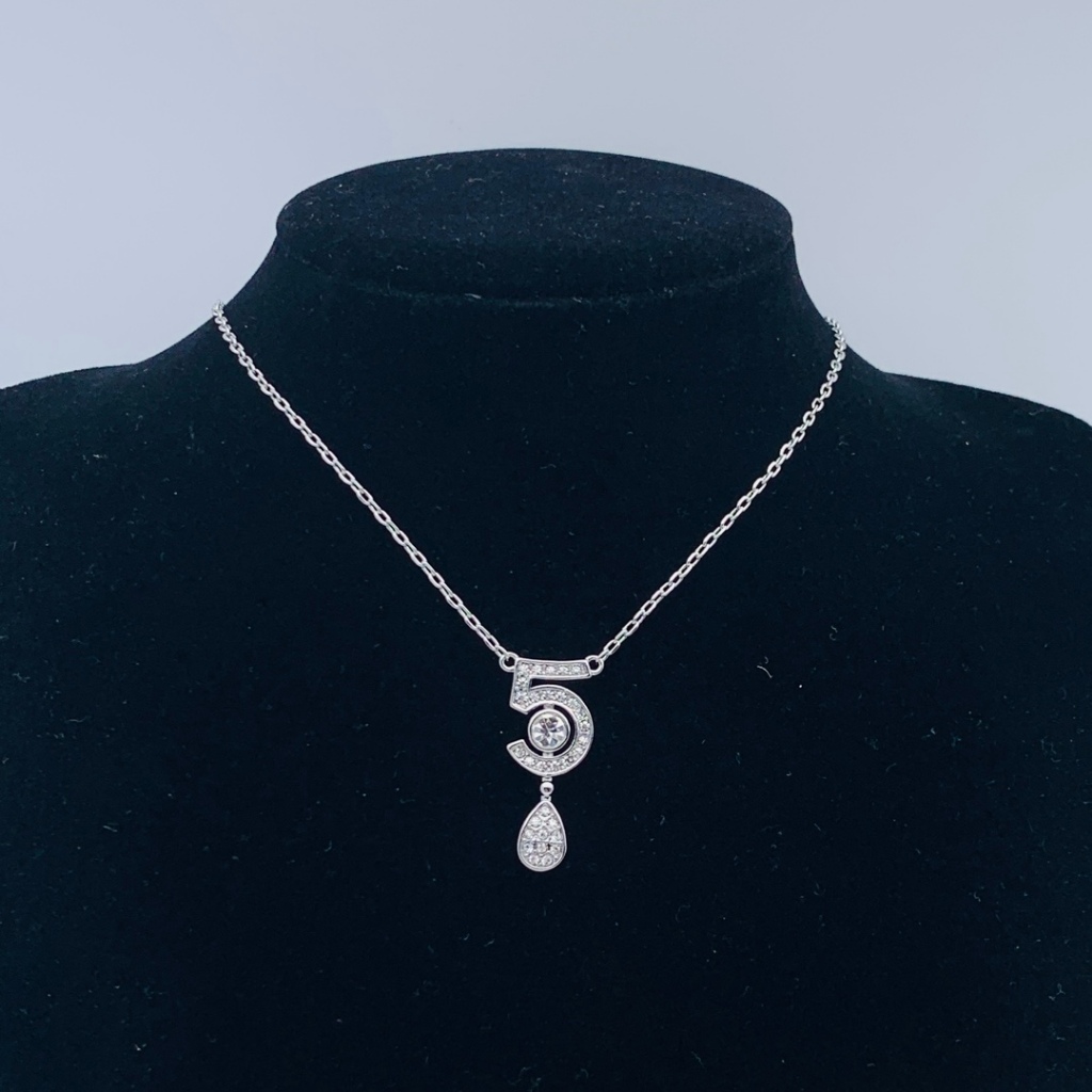International Premium Brass Heart Letter C Pearl Necklace NO.2406060941 ...