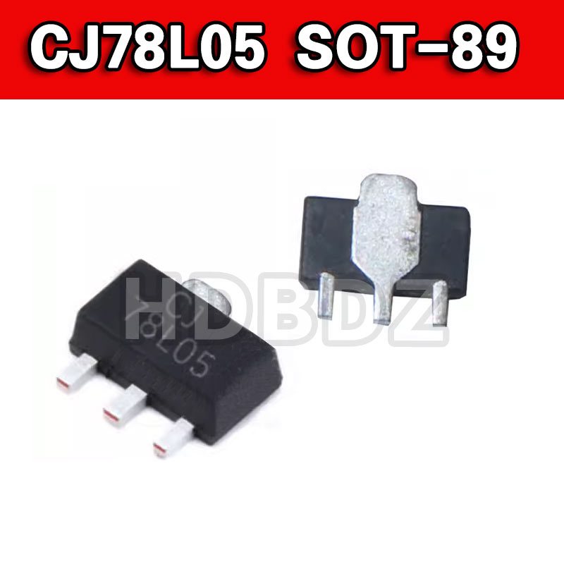 10pcs CJ78L05 78L05 SMD Triode SOT-89 3% Voltage Regulator Circuit CJ IC | Shopee Malaysia
