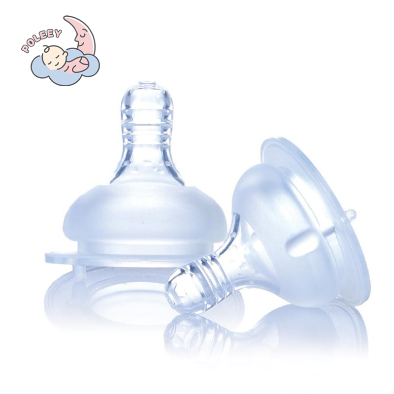 Poleey Baby 5cm Wide-caliber pacifier breast milk real sense pacifier ...