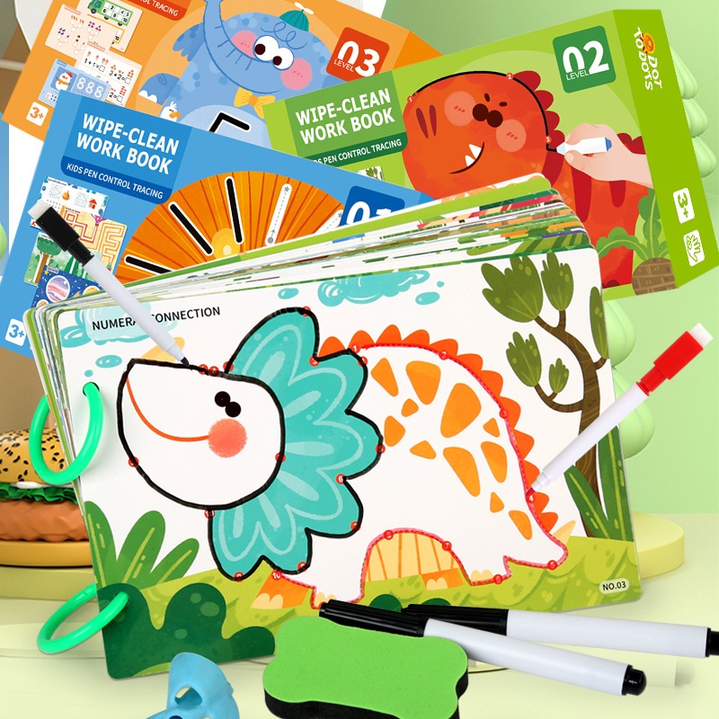 Handwriting Exercise Books Montessori Book for Kids Learning Activities ...
