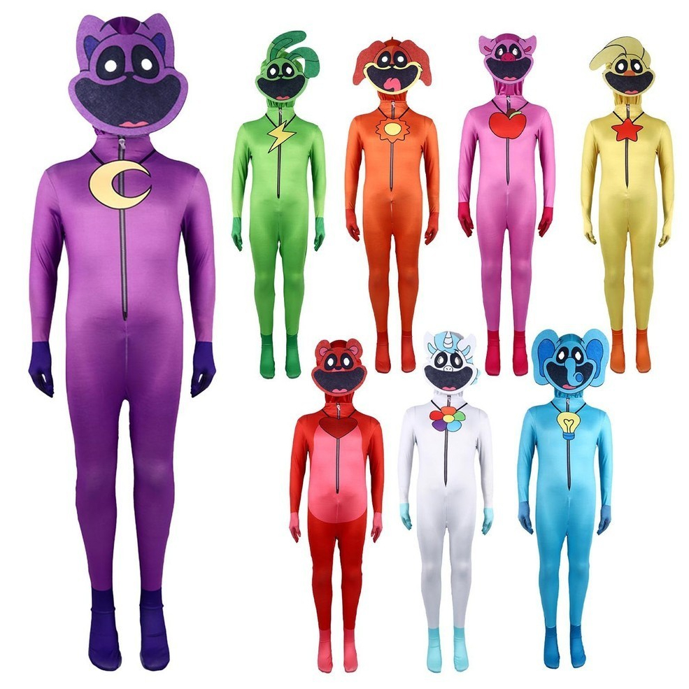smiling critters catnap cosplay bodysuit/ Poppy Playtime3 Costume Quick ...
