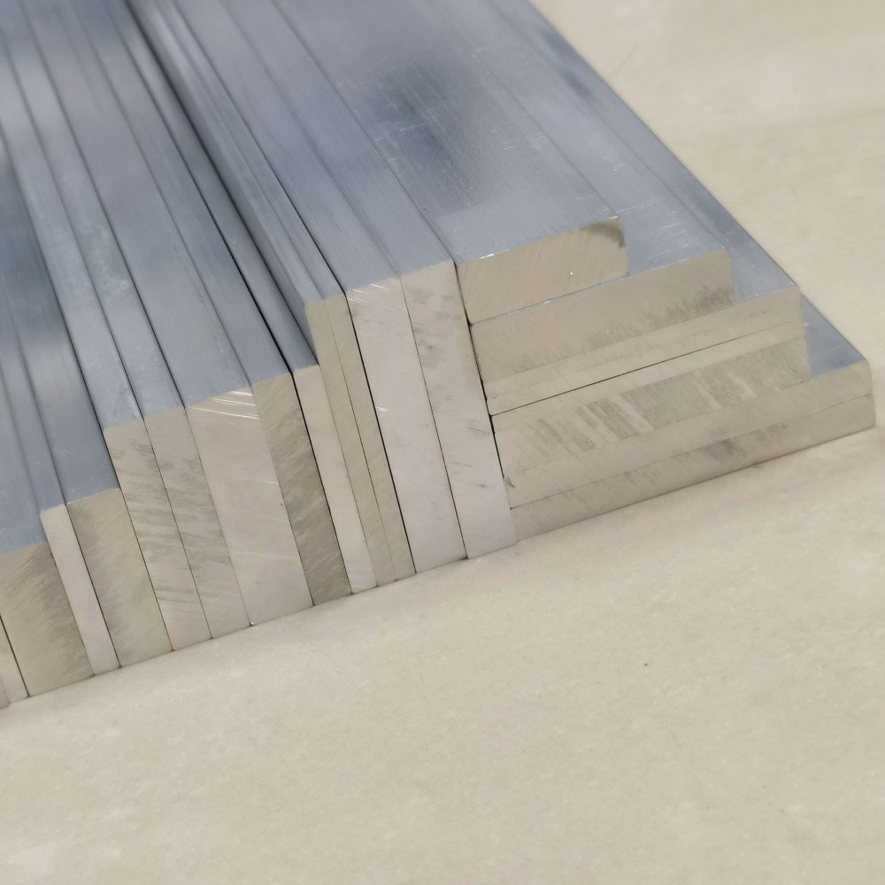 FUYI Aluminium Solid Square Bar 20mm thickness 300mm 500mm length High ...