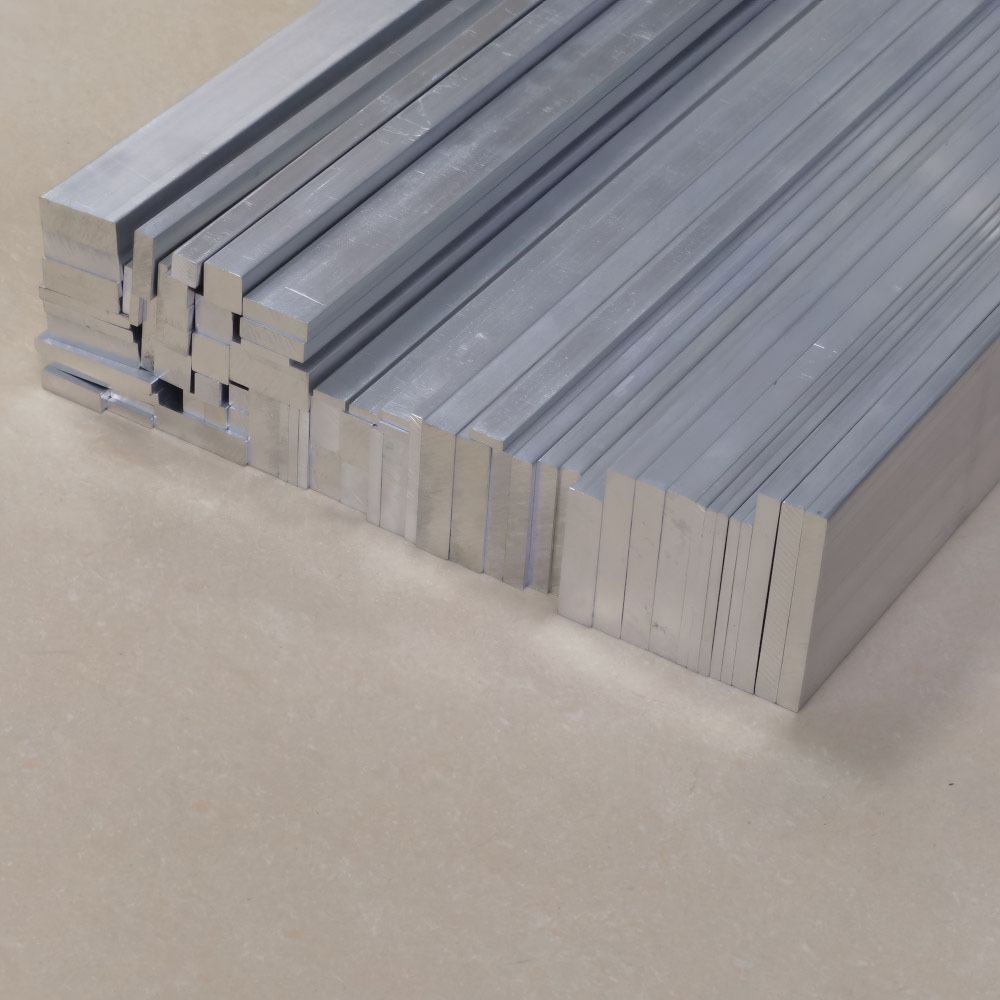 FUYI Aluminium Solid Square Bar 15mm thickness 300mm 500mm length High ...