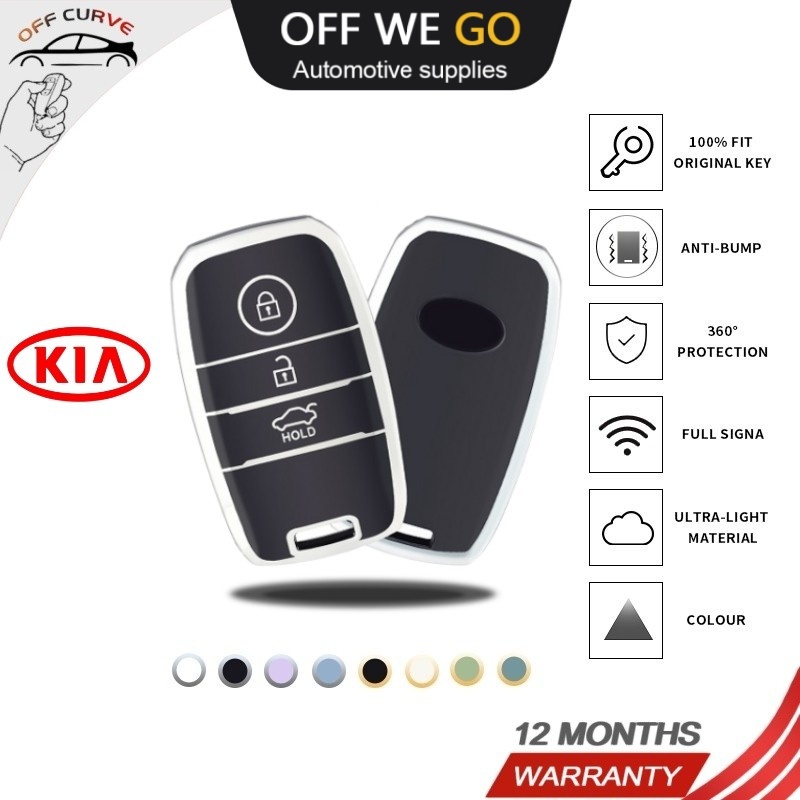 KIA Car Key Cover TPU Car Key Remote Casing Sarung Kunci CERATO FORTE ...