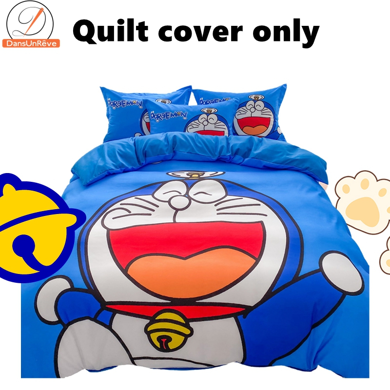 1pc Sarung selimut kartun anime Doraemon Hello Kitty Quilt Cover Only ...