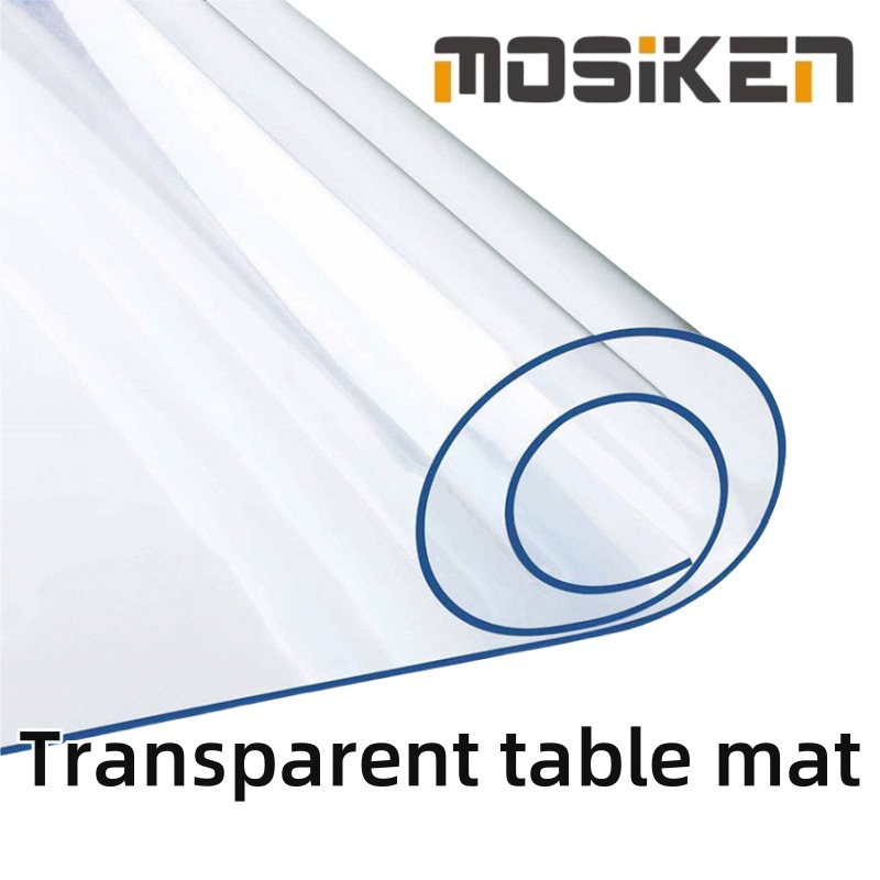 Transparent PVC Table Mat 1mm 2mm Thick Waterproof PVC Table Cloth ...