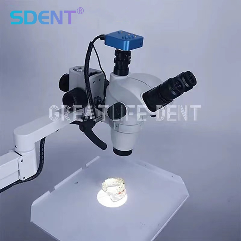 Surgical Operating Microscope 1600 Million Pixels With Binoculars 10X ...