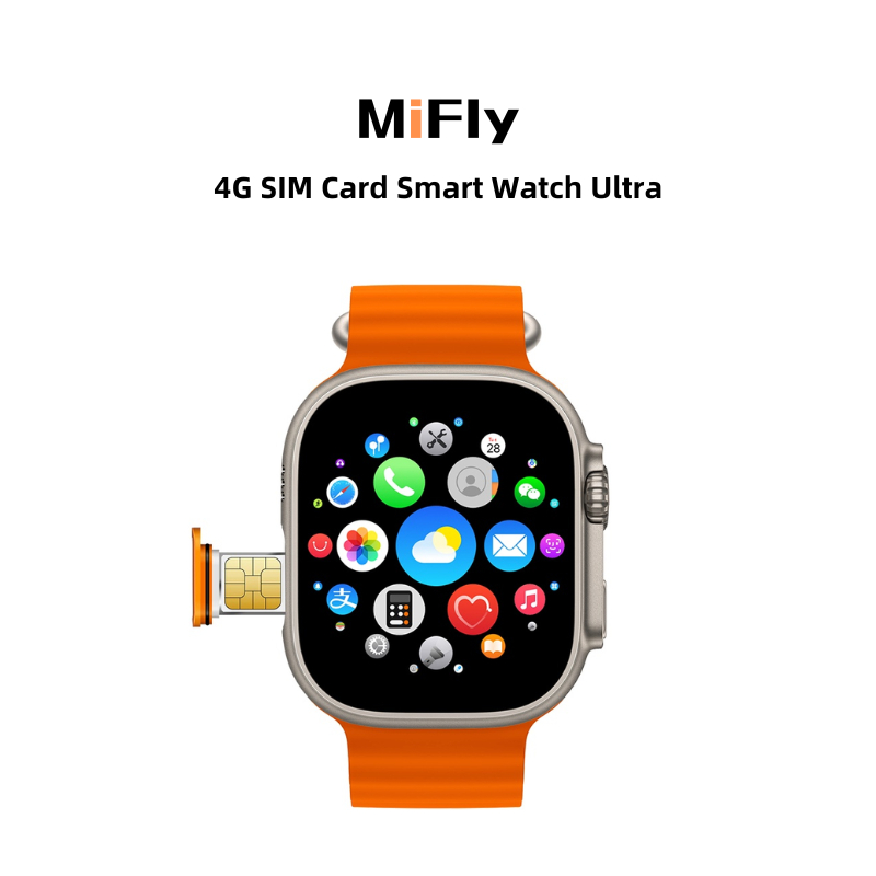 4G Smart Watch Ultra SIM Card Call GPS | Shopee Malaysia