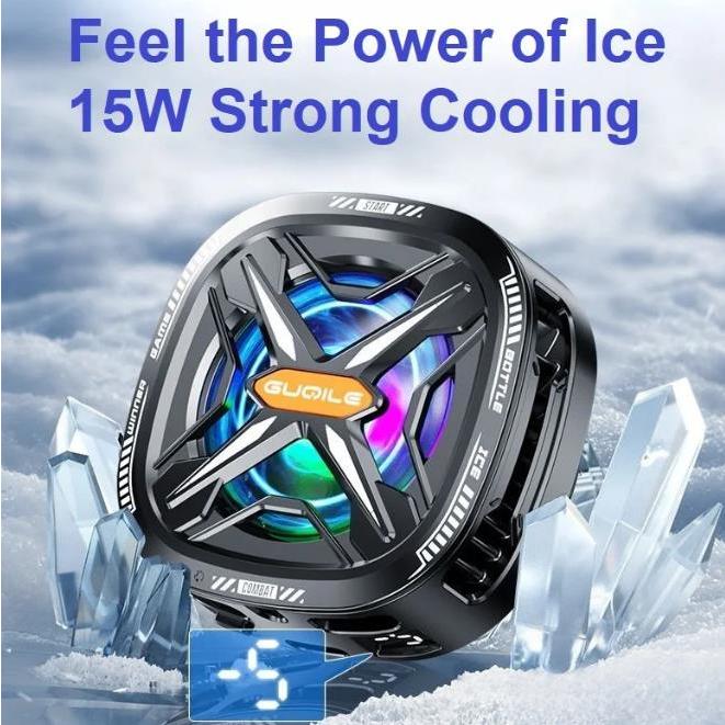 15w Strong Cooling FS05 Semiconductor Mobile Phone Radiator Cooler Fan ...