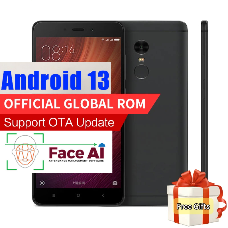 (Android 13.0) Dual simcard 4G LTE 100% ORI Android smartphone Note 4 ...