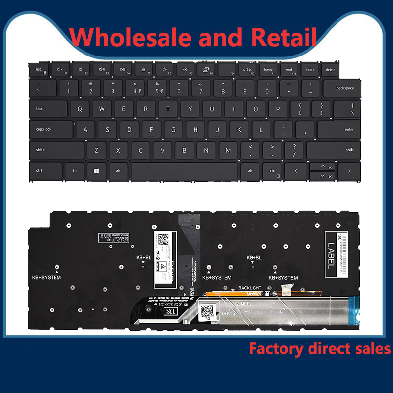 Dell Latitude 3320 3330 E3420 2-in-1 3420 3430 P144G Laptop Keyboard ...