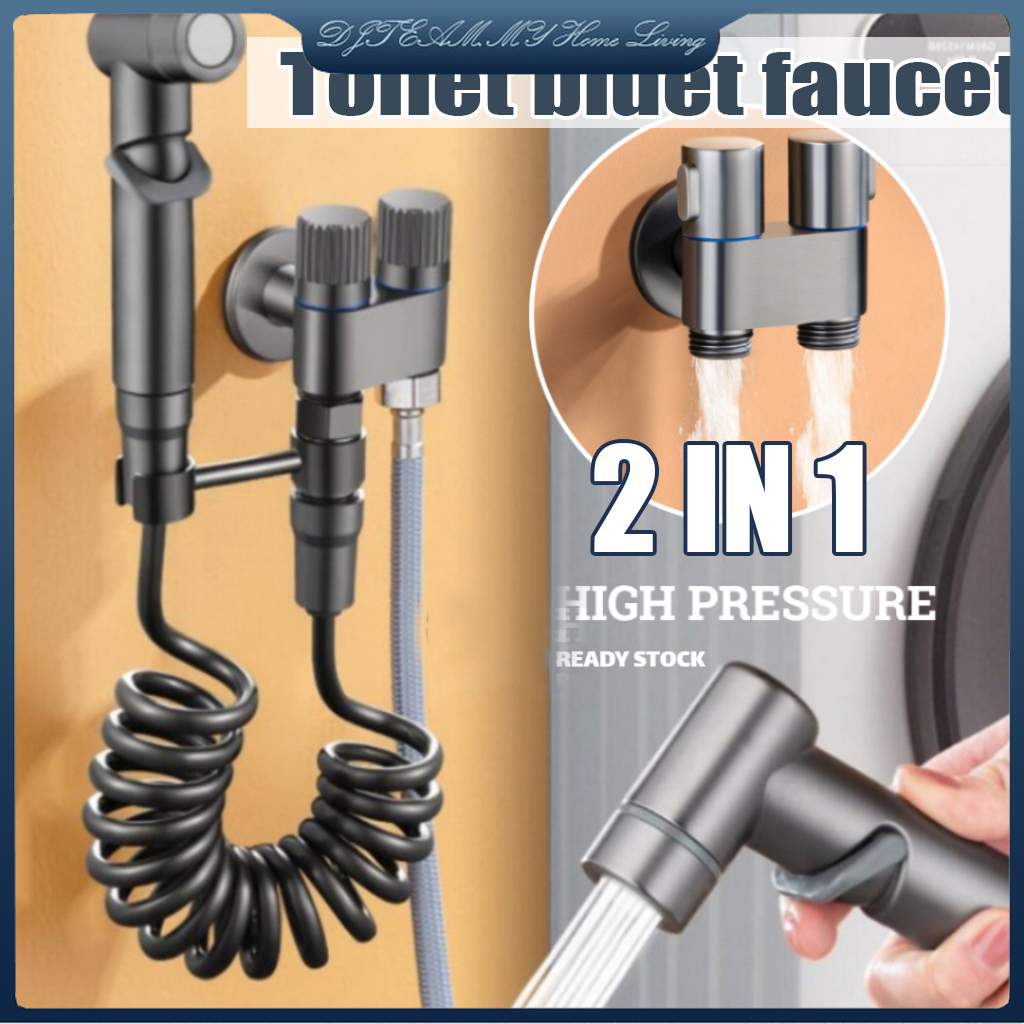 【In Stock】High-Pressure Shower for Bathroom Toilet Bidet Faucet Hand ...