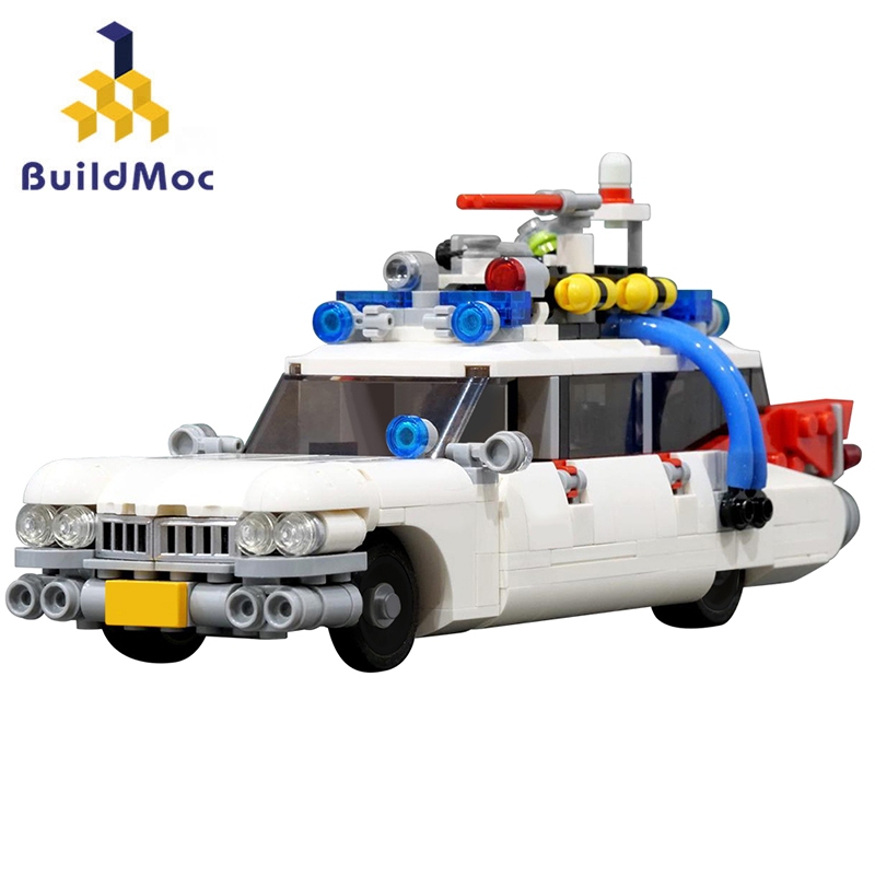 BuildMOC lego Cretor MOC Ghostbusters Ecto-1 sets model DIY building ...
