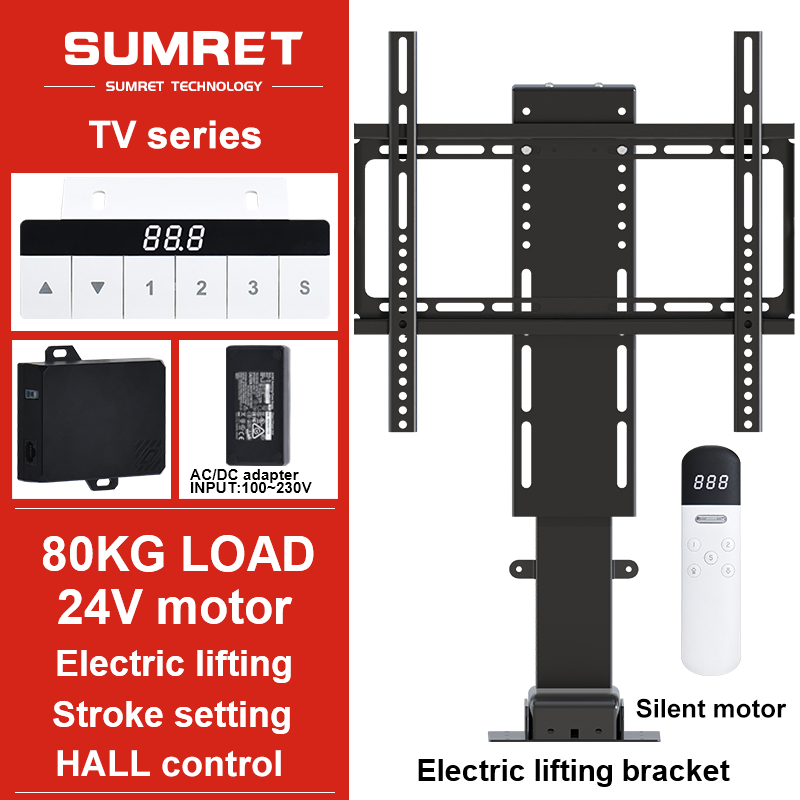 TV LIFT Mechanism With Remote Display Screen TV Lift Stand TV Lift ...