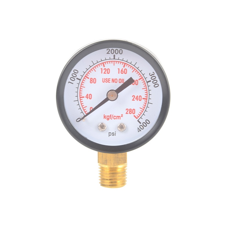 M10*1 4000psi Manometro Pressure Gauge Pneumatic Tool Fitting Manometro ...
