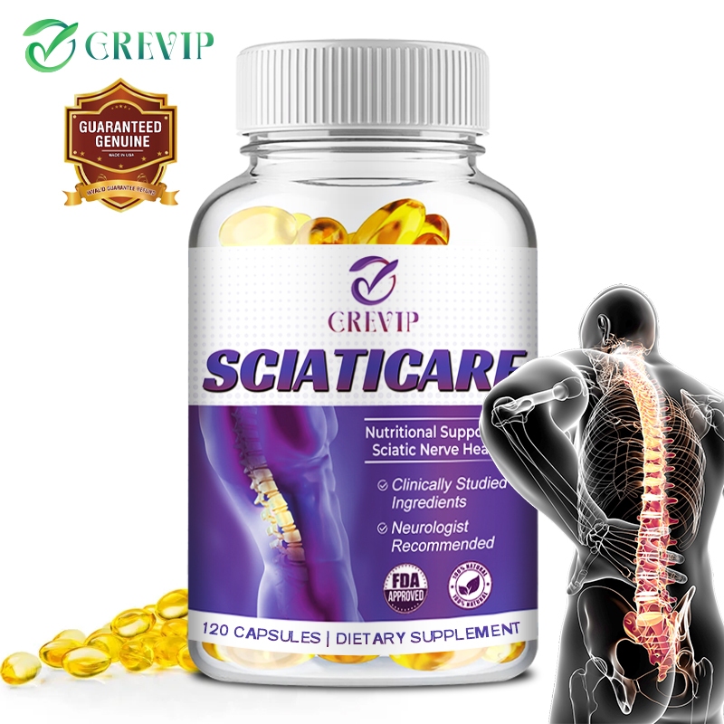GREVIP-SCIATICARE Capsules - Nerve Health Supplement - Improves sciatic ...