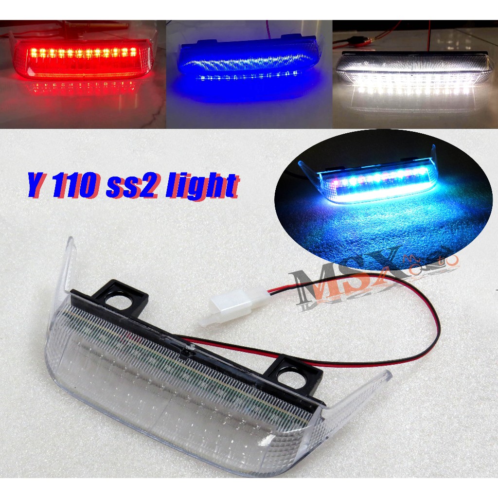 MSXmoto Motorcycle LED light yamaha y110 2 ss2 Spoiler Yamaha JOG50 3kj ...