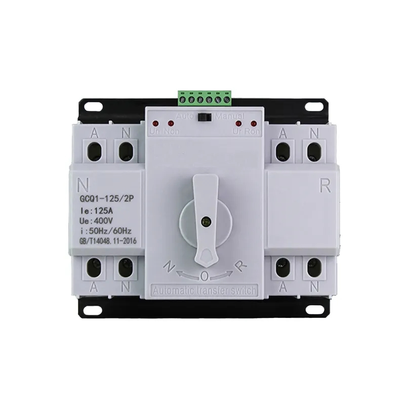 Ats 2P Dual Power Automatic Transfer Switch Circuit Breaker MCB 2P/220V ...