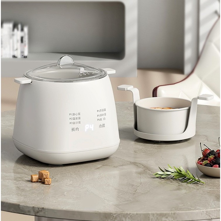 220V Electric Hot Spring Egg Boiler Steamer Stewed Eggs Custard Candy ...