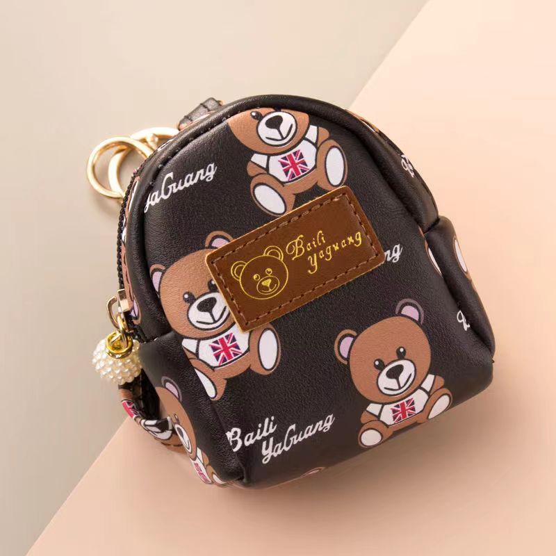 Ladies Coin Purse Girl Heart ins Fashion Creative Coin Purse Cute Bear ...