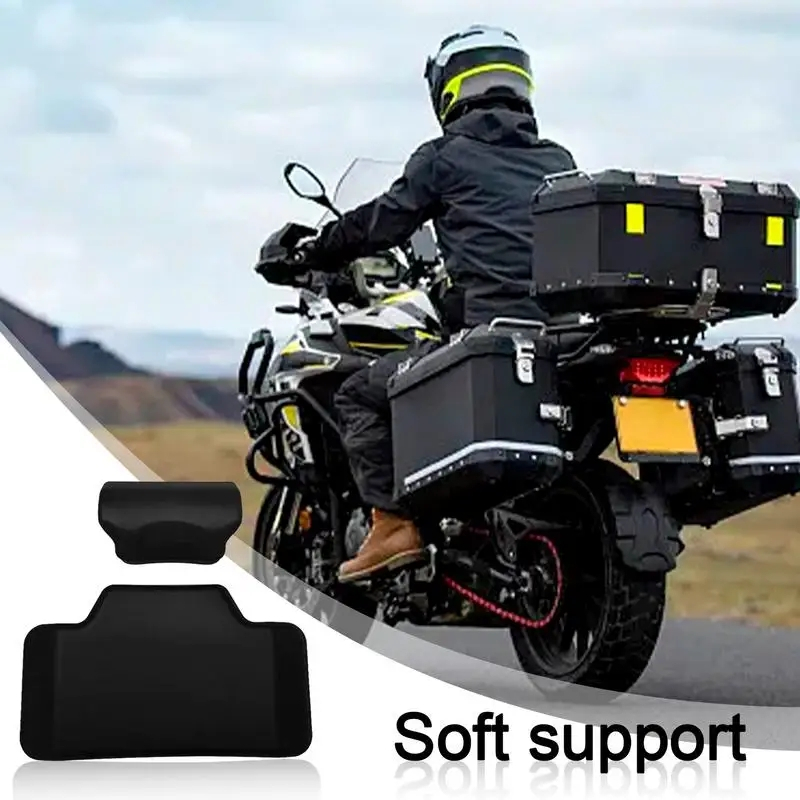 Universal Self-adhesive Shockproof Moto Rear Top Case Box Luggage ...
