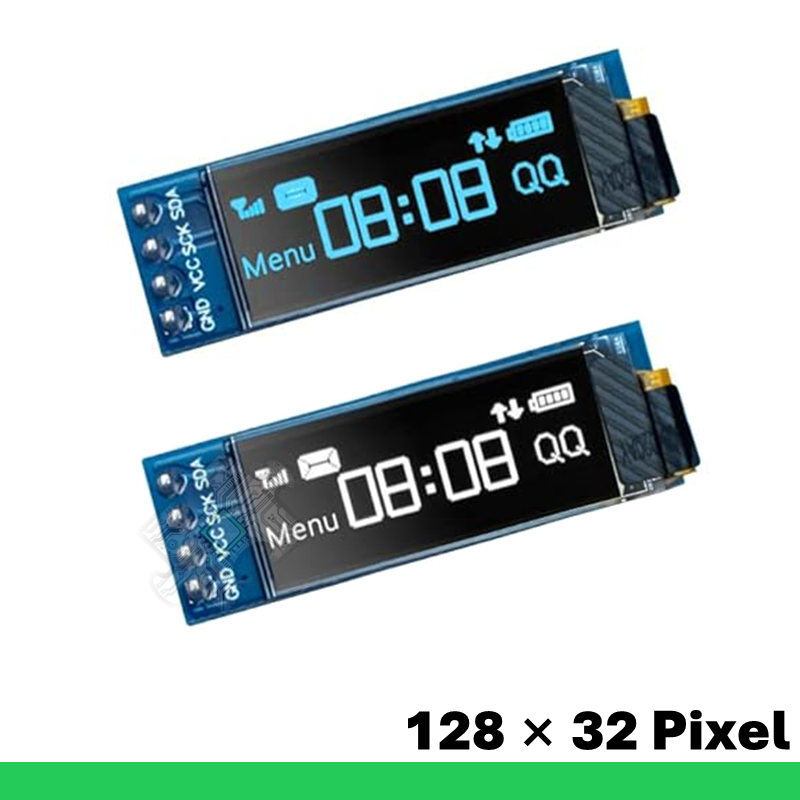 ENGLAB★ OLED Arduino Display Module, Arduino 0.91/0.96/1.3 inch OLED, 128x64 Pixel, White/Blue ...