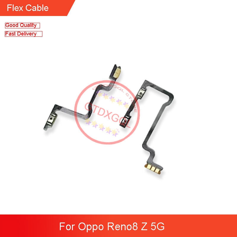 For Oppo Reno8 Z 5G Power On Off Volume Up Down Button Key Flex Cable ...