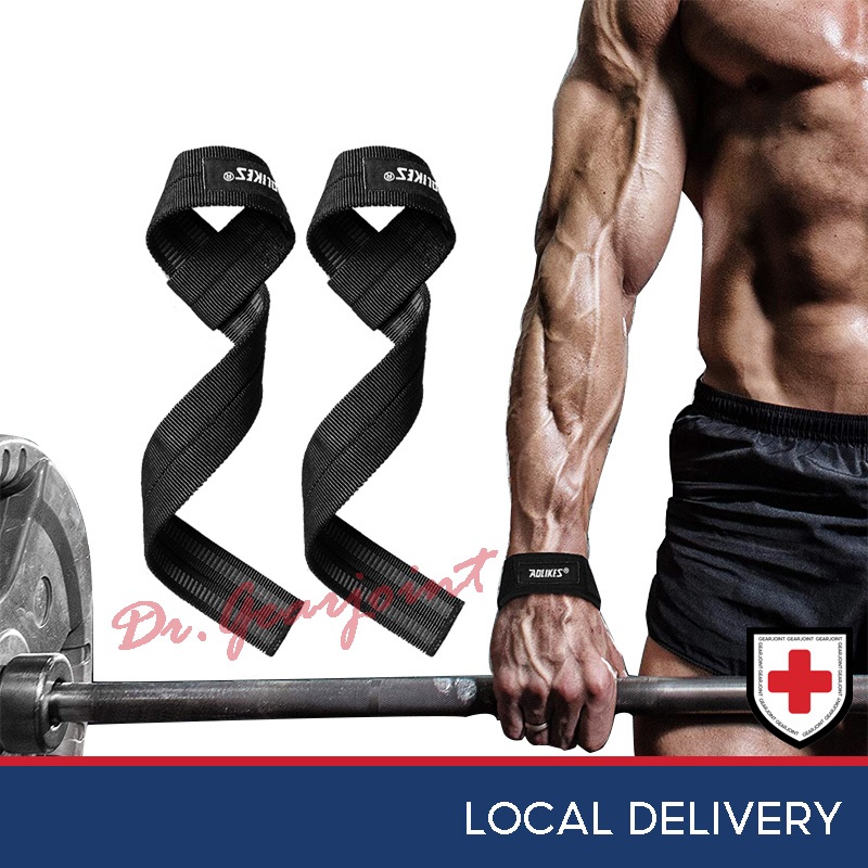 Lifting Straps/Weight Lifting Straps with Wrist Support - Wrist Straps ...